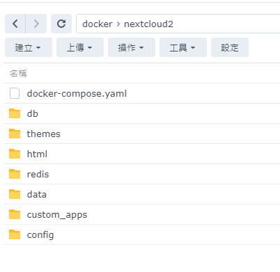 群暉Synology Nas用Container Manager的Docker-compose架設Nextcloud(反向代理https) - 肉肉的喵群
